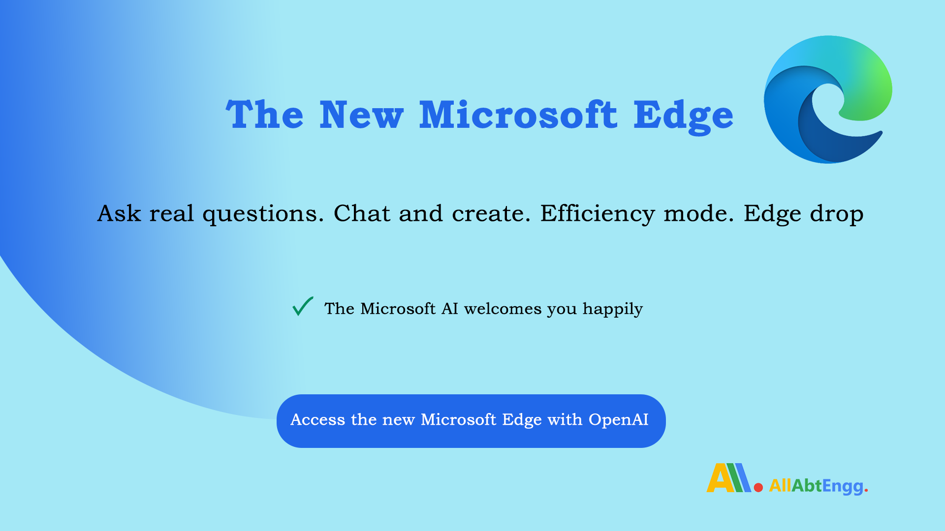 Microsoft Edge and OpenAI team up to bring new features to users